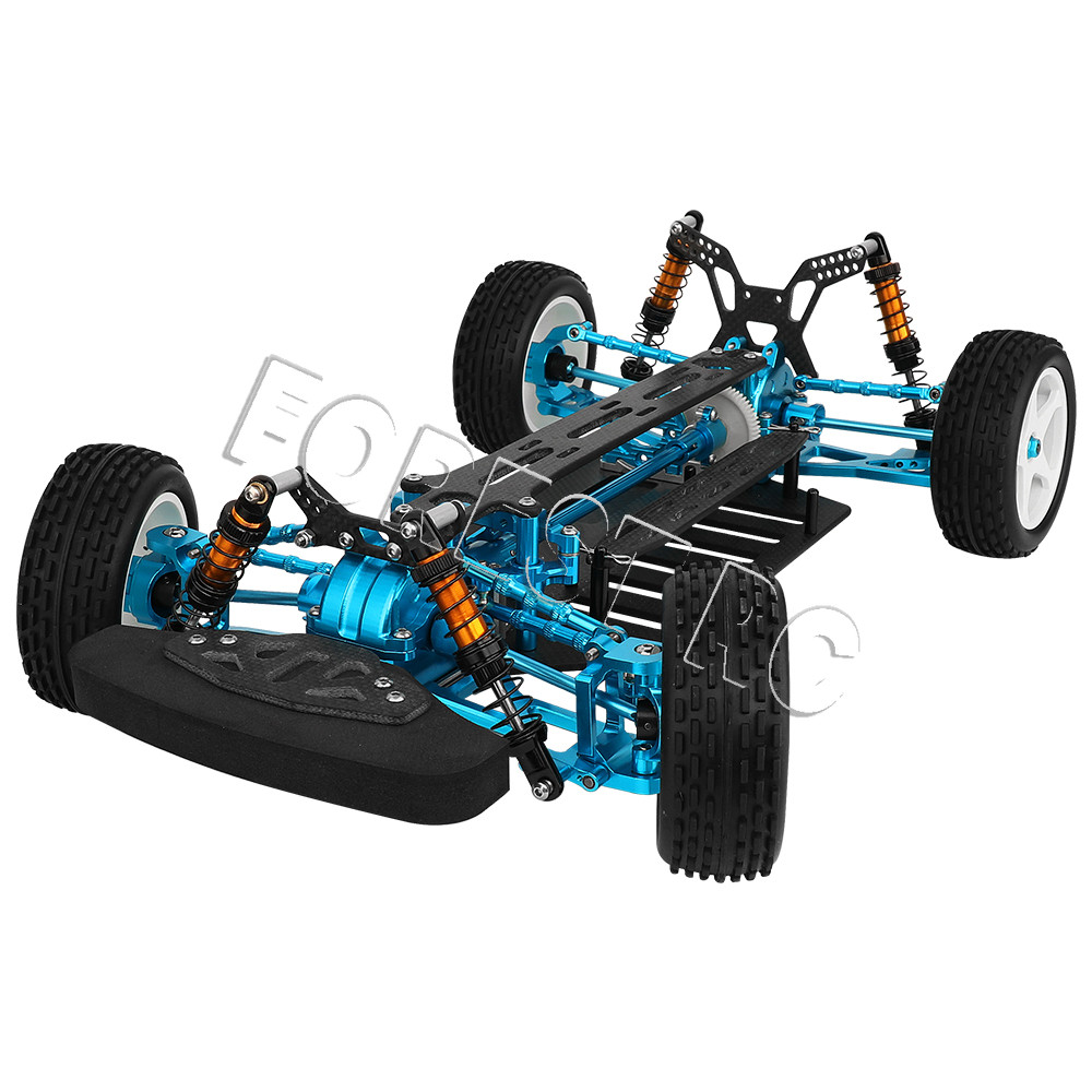 Metal & Carbon Fiber Full Chassis Frame Body Kit with Shock Absorbers ...