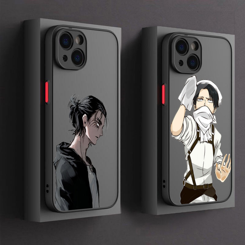 Anime Attack On Titan Phone Case For iphone 15 11 14 Plus 16 Pro Max 12 ...