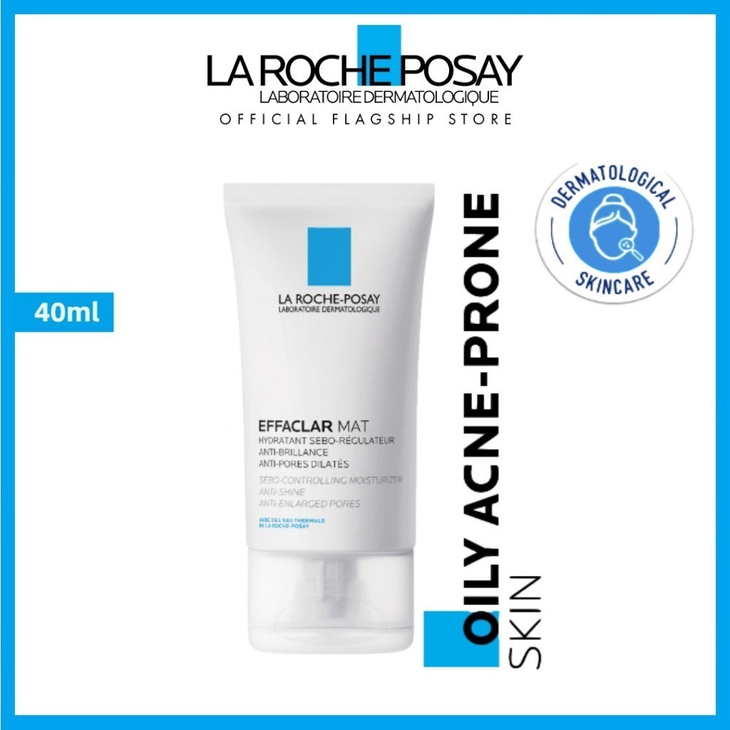 La Roche Posay Effaclar Mat Mattifying Moisturizer - Anti-acne/jerawat ...