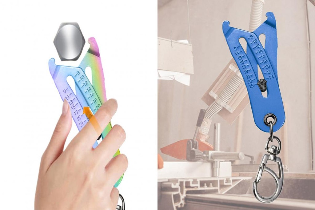 RC~ Metric and Measurements Tool Versatile Dual Scale Keychain Tool ...