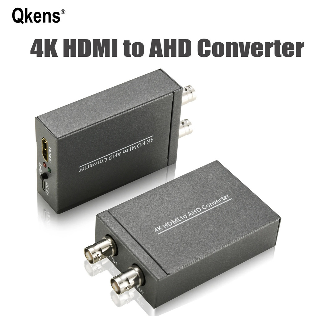 4K HDMI To AHD Converter Dual BNC Display Video Adapter Full HD 4K 60Hz ...