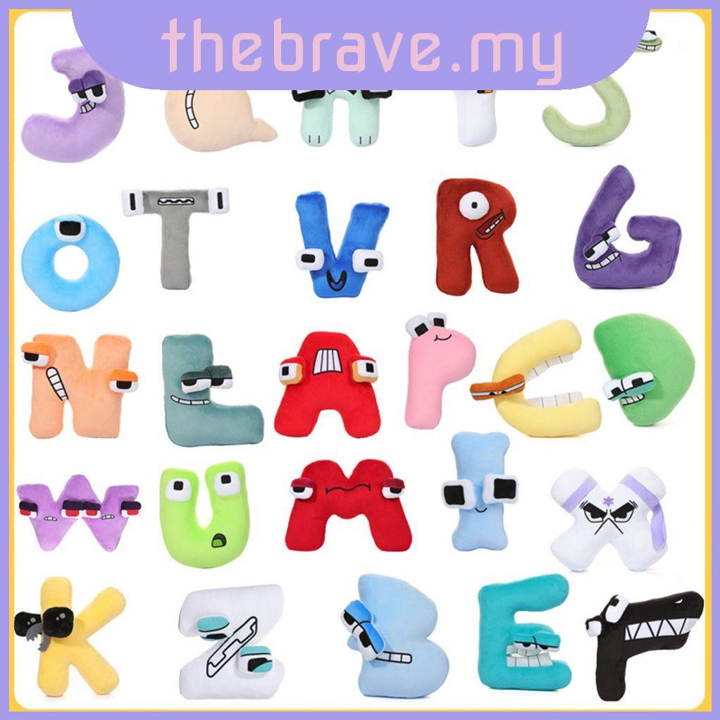 26 PCS Alphabet Plush Toy, Alphabets Alphabet Lore Stuffed Doll ...