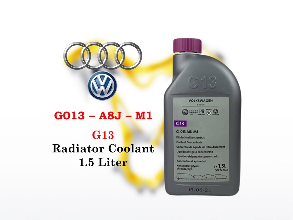 Audi Volkswagen - G13 Coolant 1.5L Radiator Coolant - 1.5Liter G013-A8J ...