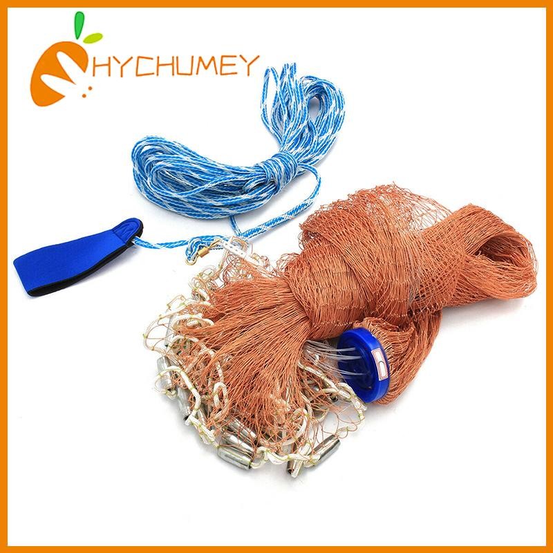 High-performance 2.4m 8ft Hand Casting Fishing Net With Sturdy ...