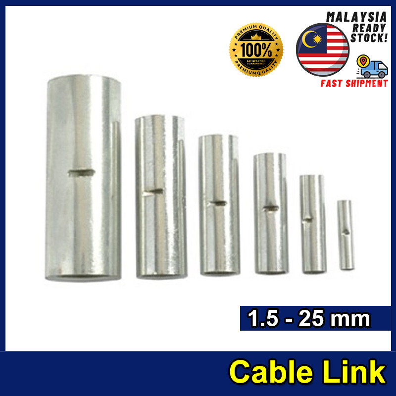 Cable Link Copper Cable Joint | 1.5mm 2.5mm 4mm 6mm 10mm 16mm 25mm 35mm ...