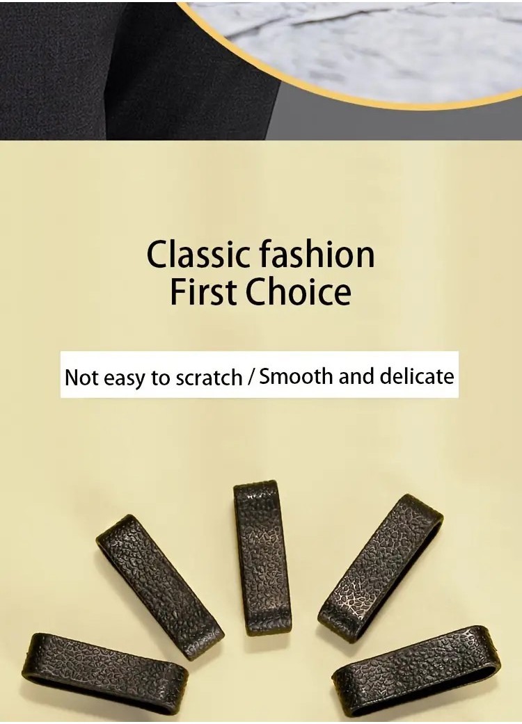 4CM Belt Loop Small Ring Belt Tail Fixed Movable Ring Unisex Waist Belt ...