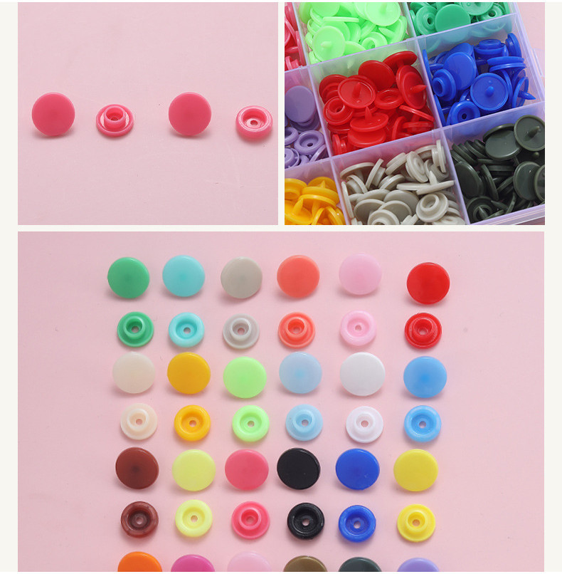 Baby Snap Button Seam-Free Nail Button Baby Clothes Snap Button ...