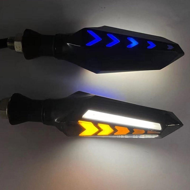 1-2Pcs Led Signal Motorcycle Lampu Led Motor LED Turn Signal Lamp ...