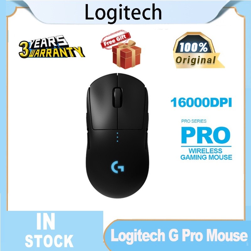 【3-Year Warranty】Logitech G PRO Wireless Gaming Mouse RGB Dual Mode ...