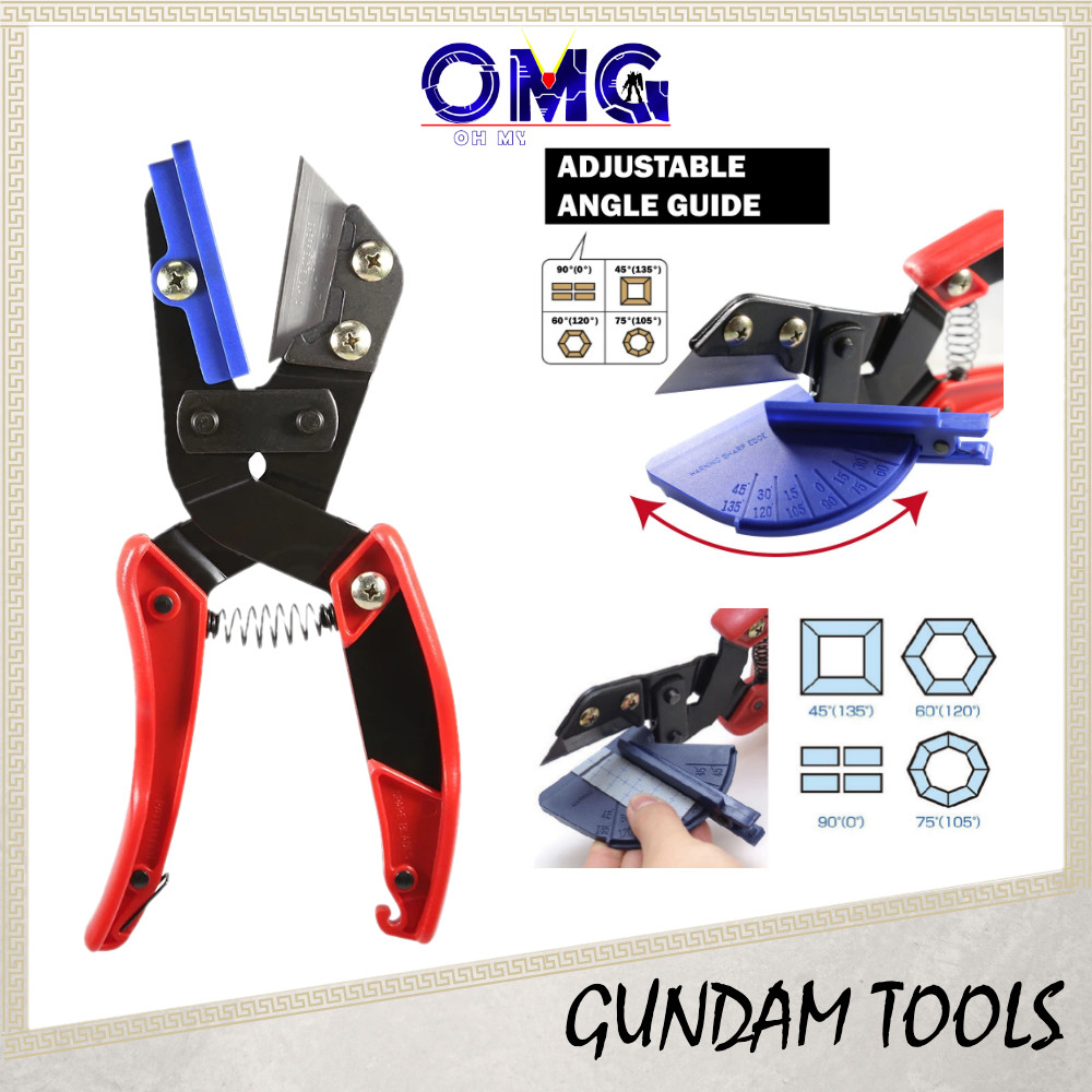 HD Multi Angle Pla Plate Cutter / Scissors Plamo Nipper Knife Blade ...