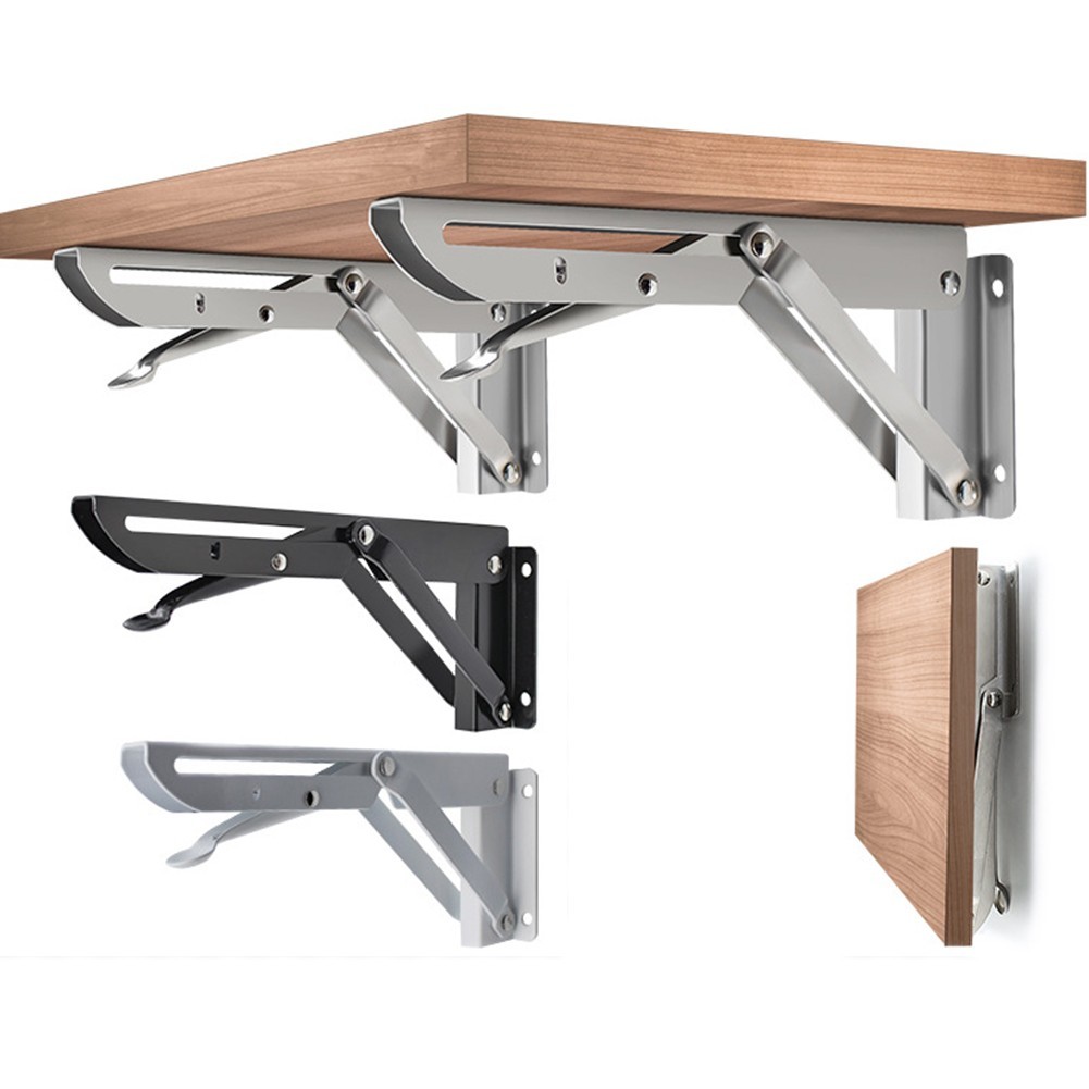 Stainless steel K-type folding triangle bracket storage bracket support ...