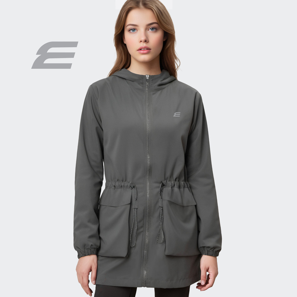 ELGINI E16252 Windbreaker Muslimah S-XXL | Muslimah Water-Resistant ...