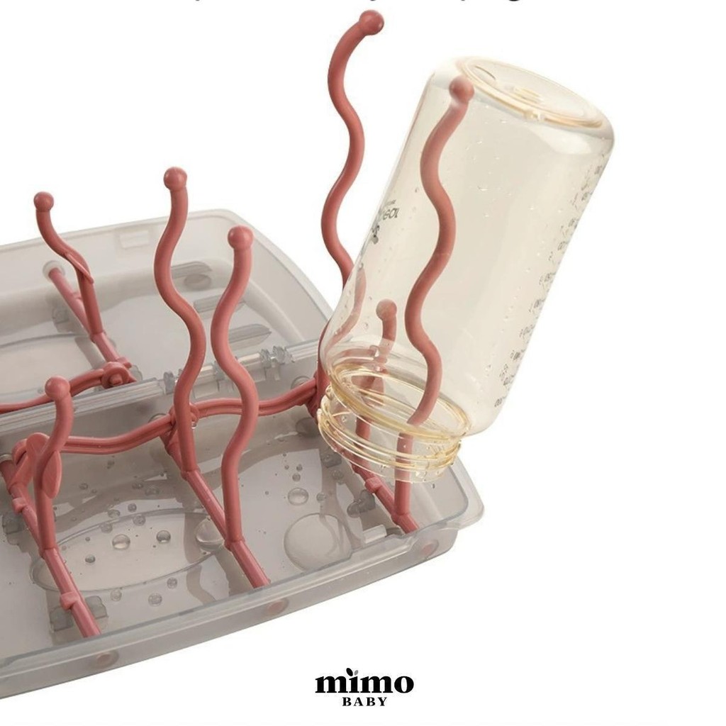Mimo Baby Travel Milk Bottle Dripping Tray in the Box | Natural Air Dry ...