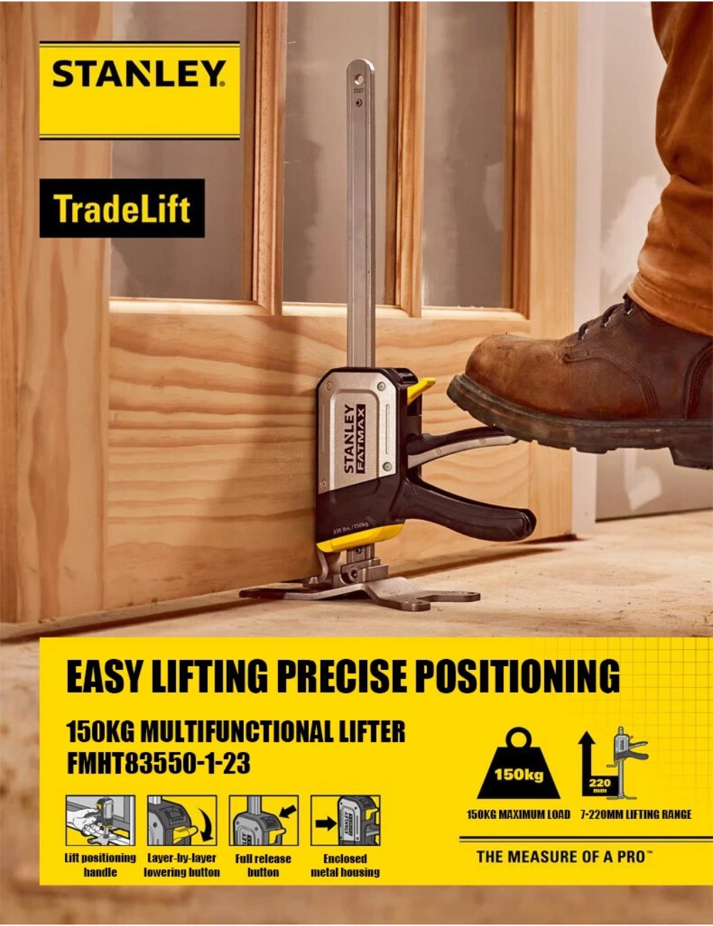 STANLEY FMHT83550-1-23 FATMAX TradeLift Heavy Lifter Furniture ...