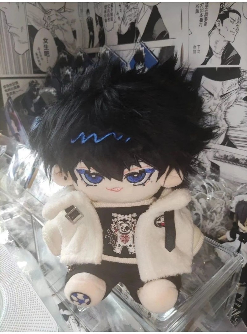 20cm Blue Lock Karasu Tabito Football Attribute Cotton Doll Handsome ...