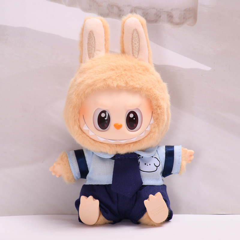 [Clothes only] Labubu v2 sitting party labubu pendant couple uniform ...