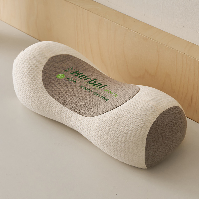 Buckwheat Pillow Protect Cervical Spine Sleep Adult Cylindrical ...