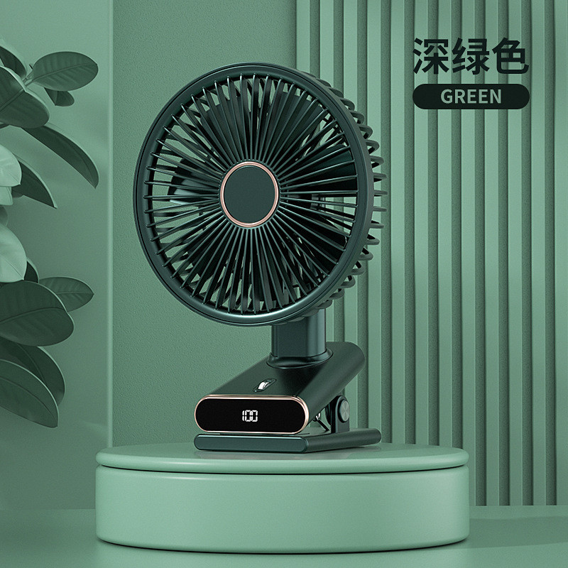 8-inch LED Warm Light Clip Fan with Strong Airflow and Whisper Quiet ...