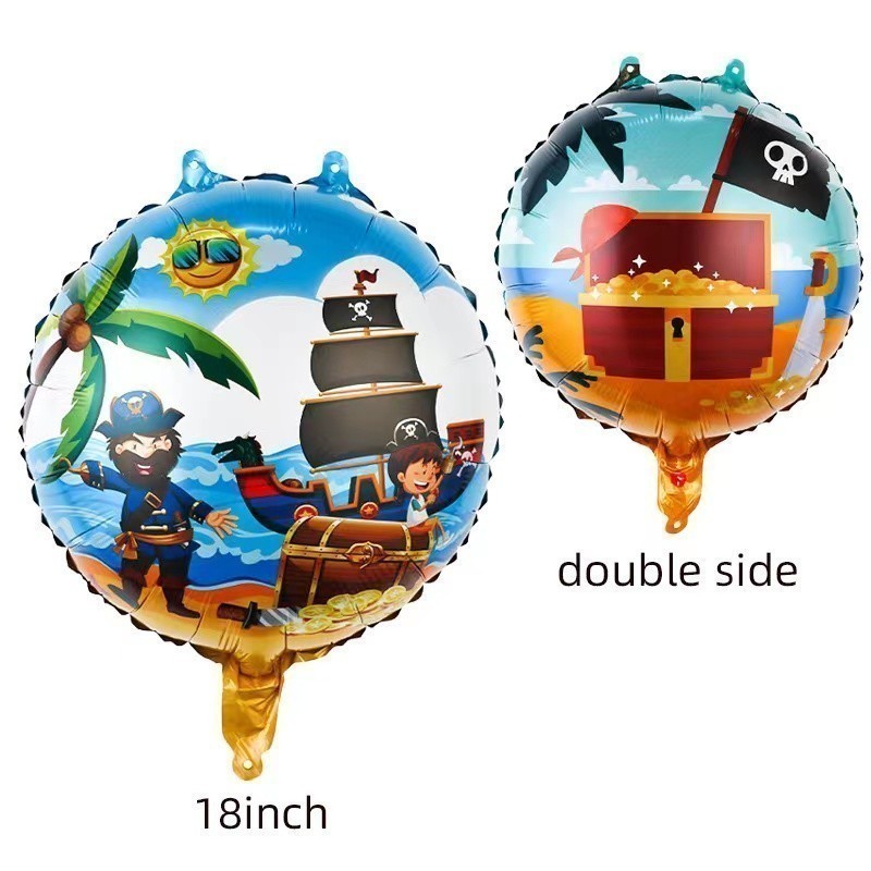 One Piece Birthday Decoration Balloon Set Boy Party Decor Foil Number ...
