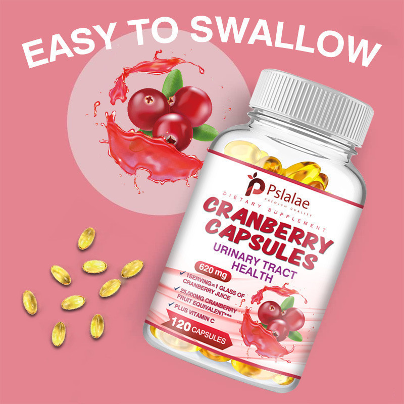 Pslalae Cranberry Capsules | Triple Strength Ultimate Strength | Non ...
