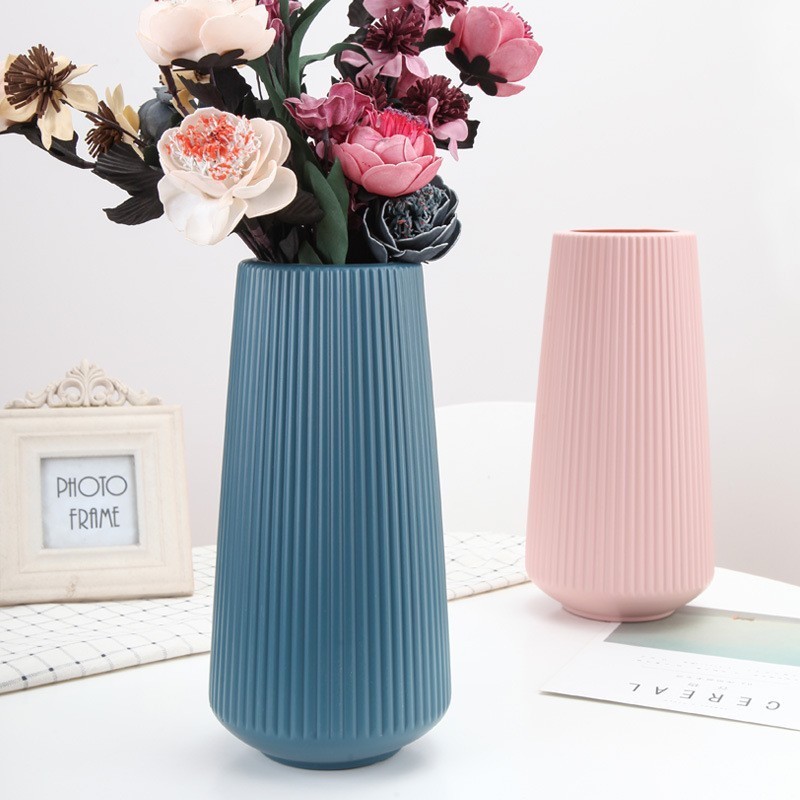 Hari Raya Pasu Plastik Nordic Home Decoration 2025 Nordic Vase Flower ...