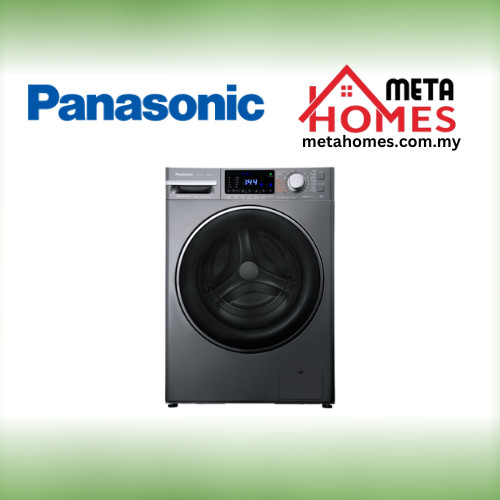 Panasonic 11KG Front Load Washing Machine ECONAVI Inverter Blue Ag+ NA ...