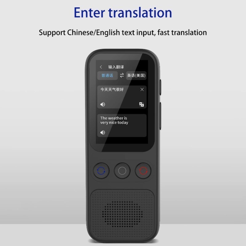 S80 Language AI Translator Device with 138 Languages Voice Translating ...