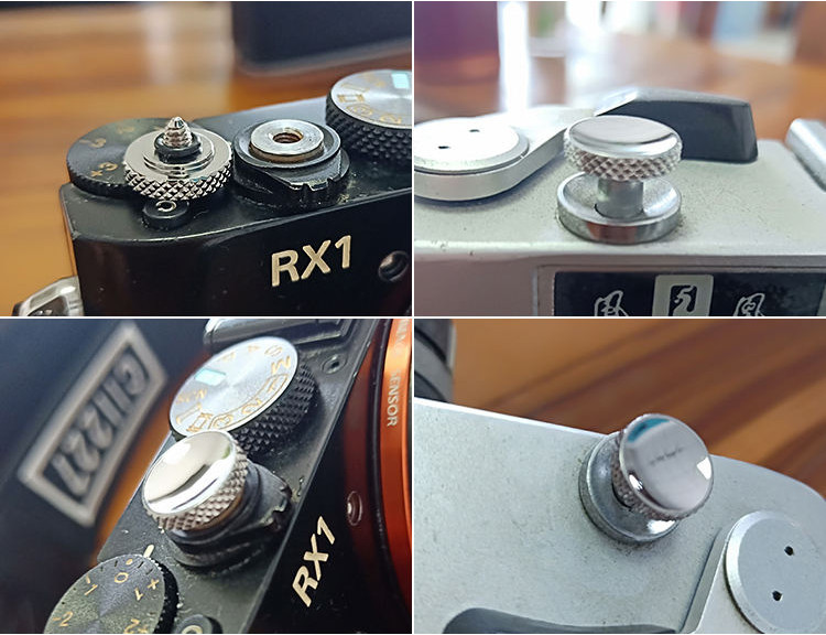 Pure Copper Shutter Button Suitable For Leica Fuji Canon AE1 Nikon DF ...