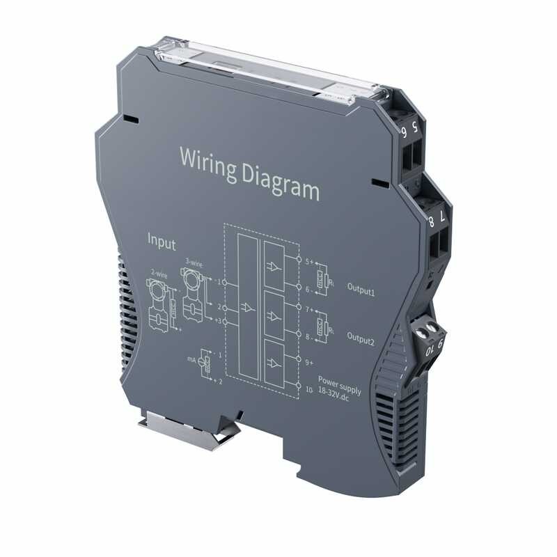 Analog Converter 4-20Ma Sa 0-10V 0-5V Isolator 35Mm Din Rail Voltage Current Signal Conditioner ...