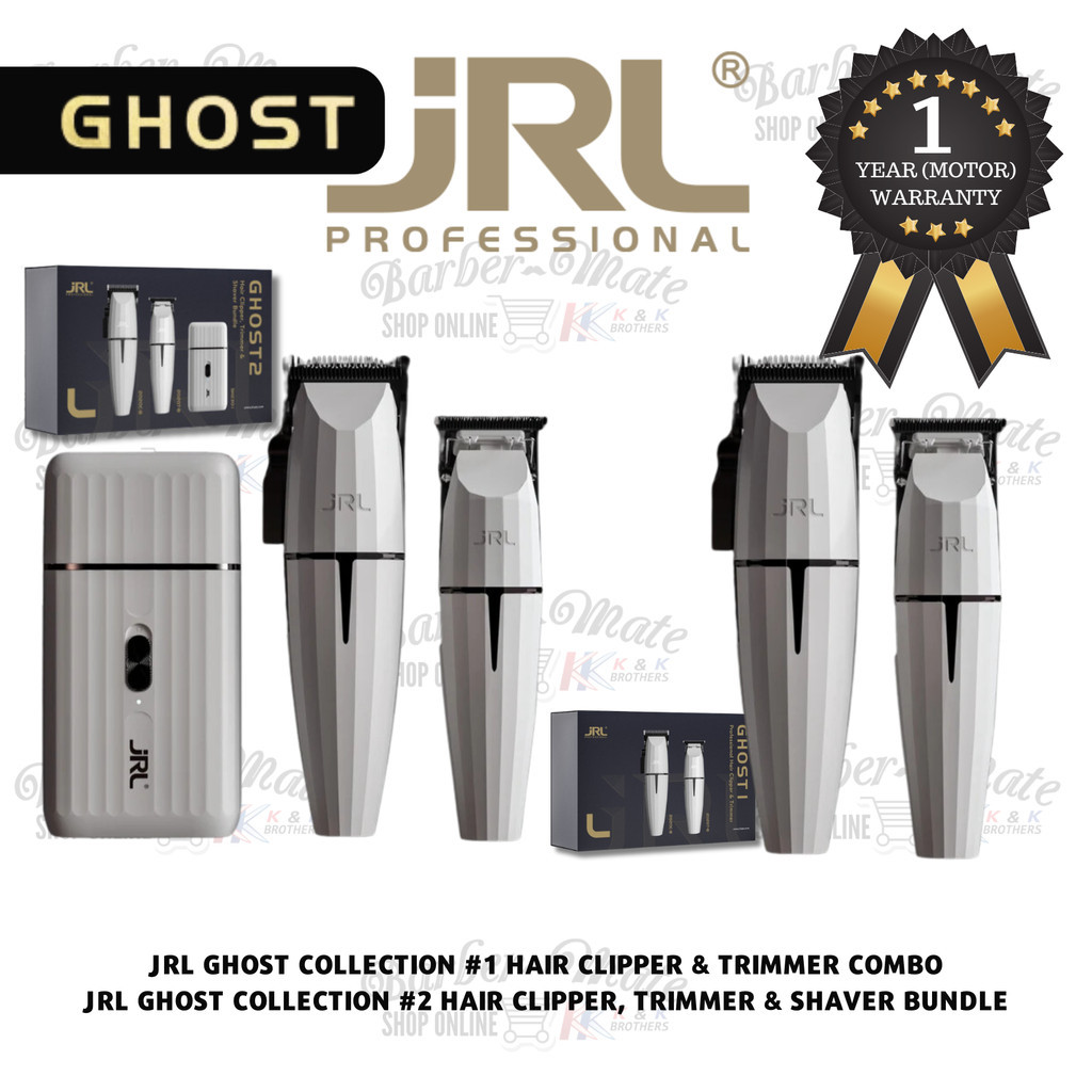 JRL GHOST EDITION COMBO COLLECTION - HAIR CLIPPER, TRIMMER, SHAVER ...