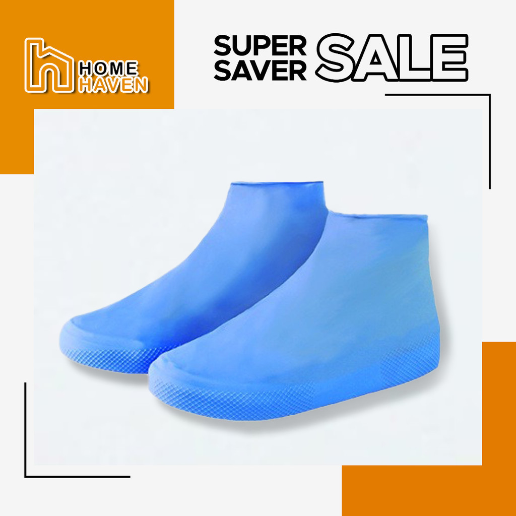 HOME HAVEN Waterproof Shoes Covers Alcohol disinfection Reusable ...