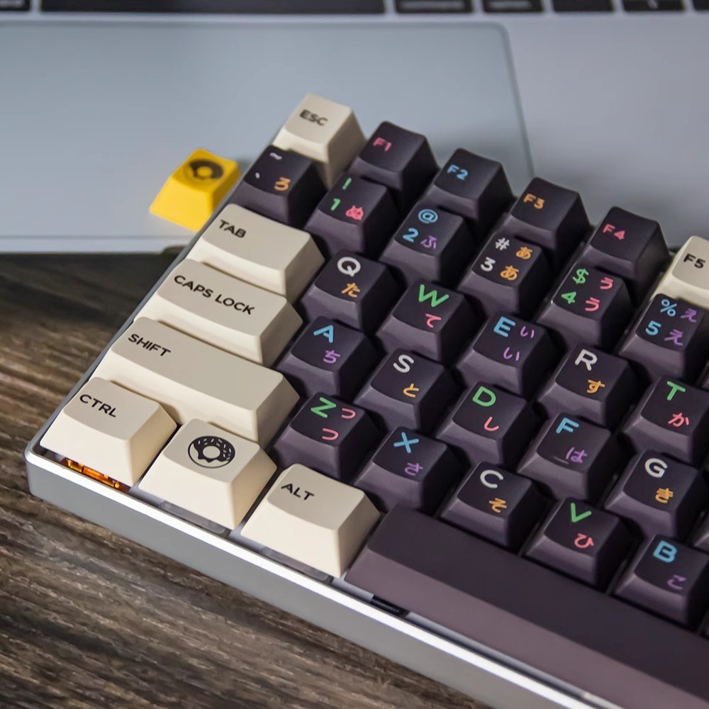 Chocolate donut keycaps OEM profile PBT material 149keys Dye-sub ...
