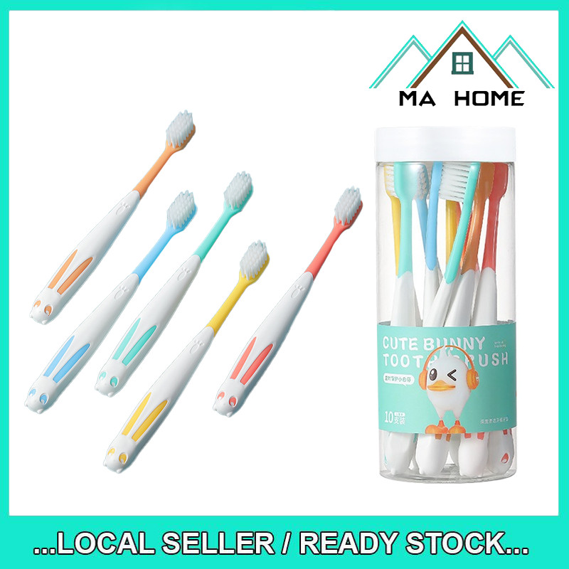 MA Home R7732 Cute Rabbit Toothbrush For Kids Aged 2-5 Years Old 10 ...