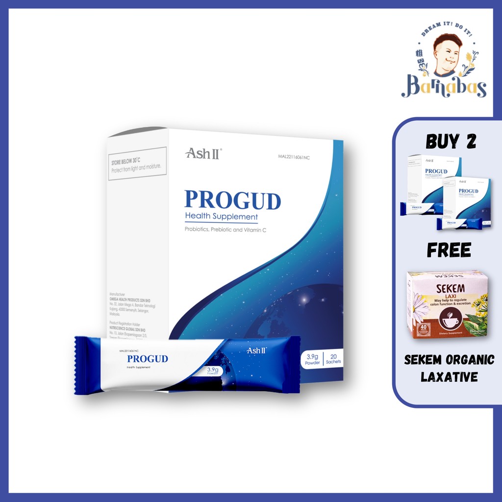 {new formula} ASH II Progud - Prebiotic & Probiotic [Formerly Probacta ...
