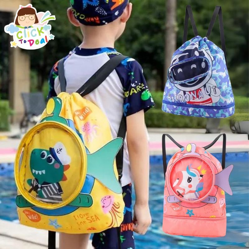 CTD Swimming Bag Children Swimming Backpack Waterproof Sports Backpack ...