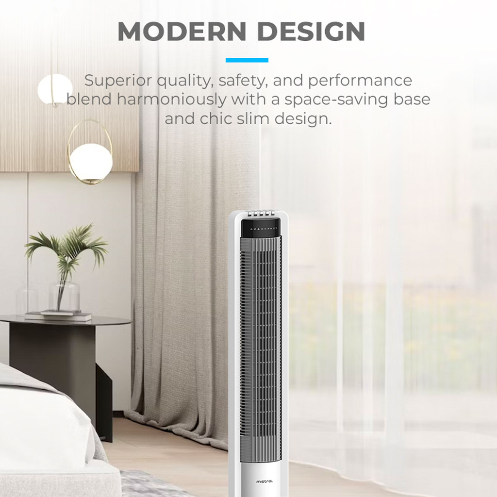 Mistral Ionizer Tower Fan MFD4888R With Remote Control | Shopee Malaysia