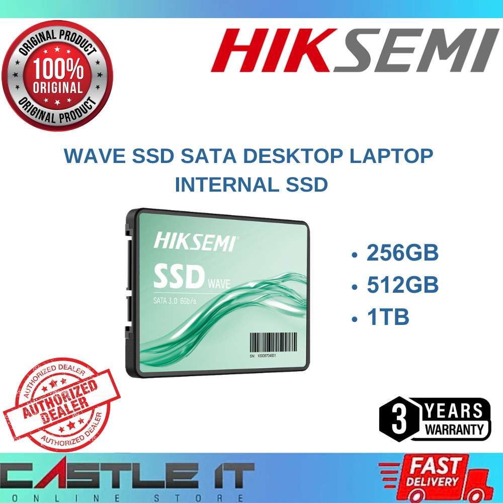 Hiksemi Wave SSD 120GB 240GB 320GB 480GB 512GB 1TB SATA PC Desktop ...