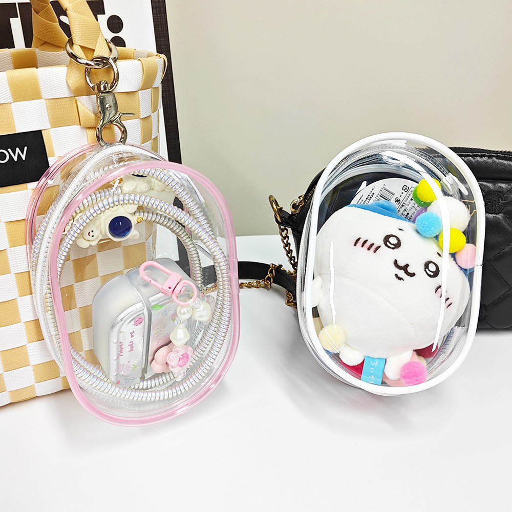 Transparent Storage Box Cable Organizer Bag Storage Case Box Candy ...