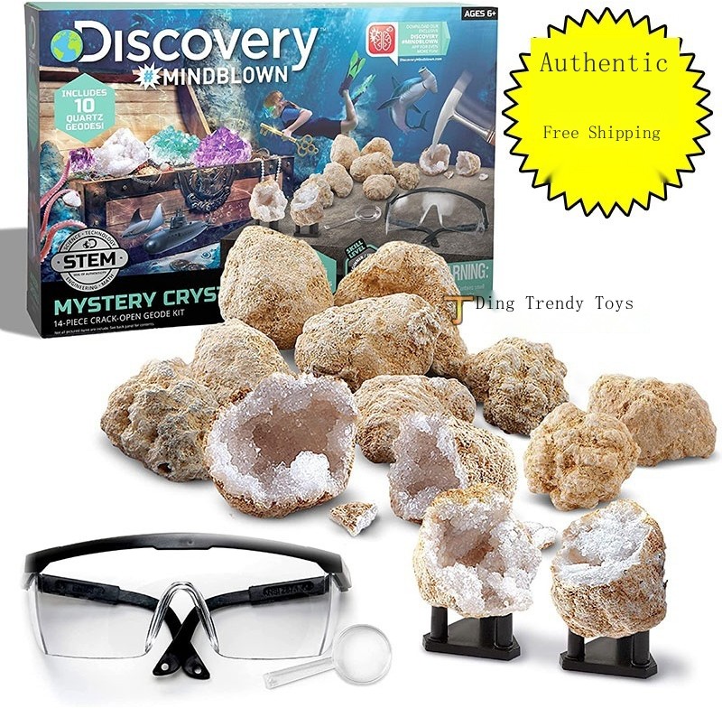 Discovery Channel Ocean Treasure Mysterious Rock Crystal Digging Toy ...