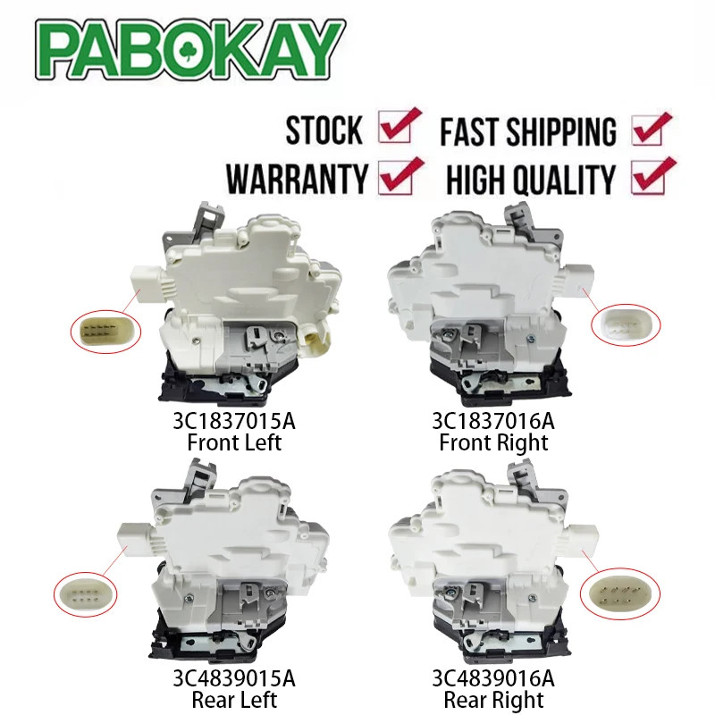 AP01 Door Lock Actuator Mechanism Front Rear Right Left For Audi Q7 ...