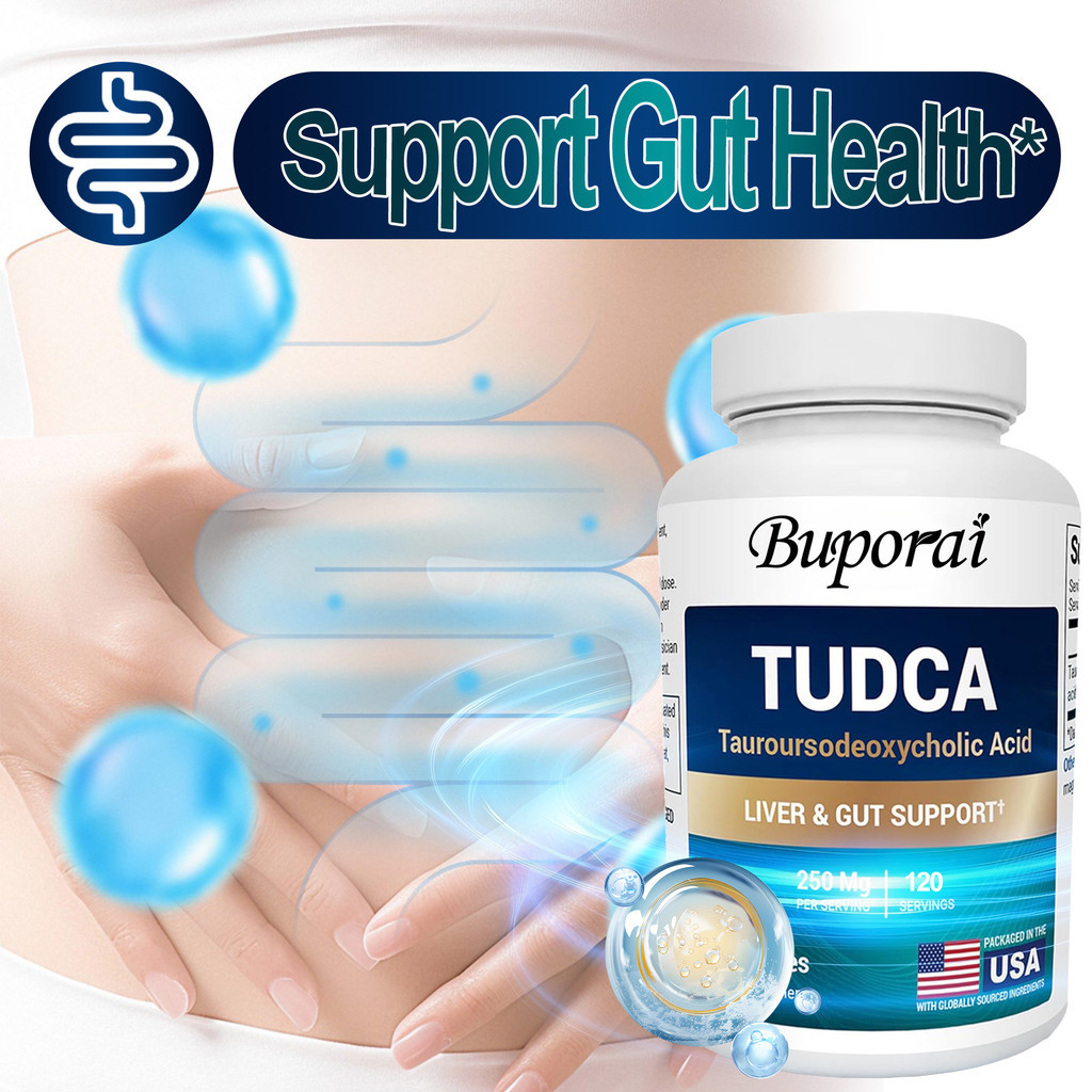 TUDCA Supplement (Tauroursodeoxycholic Acid) - Powerful Formula for ...