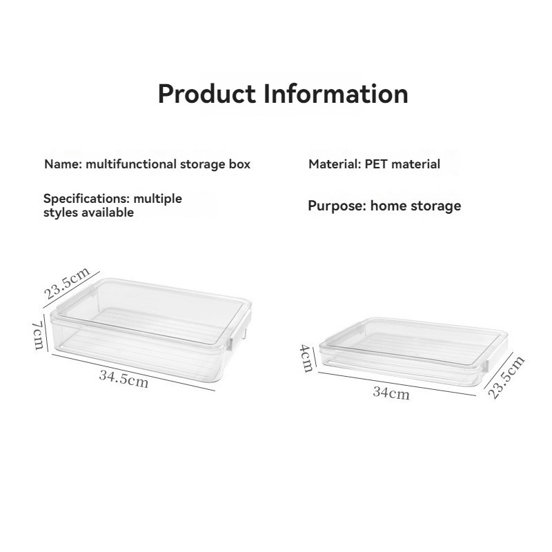 Desktop Stackable Large Capacity Storage Box A4 Paper Books Documents ...