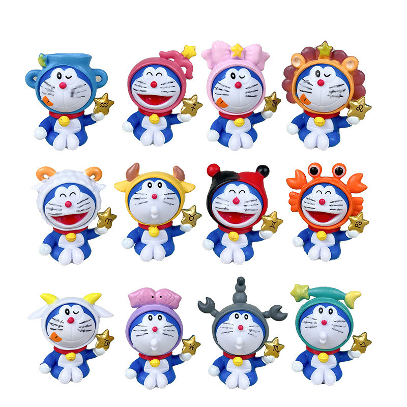 Doraemon Pvc 3d Model With Assembly For Anime Collectors Giving Gift ...