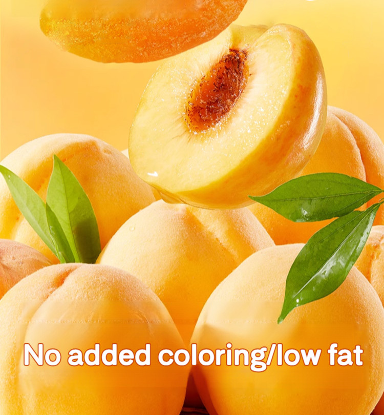 🔥Thick sliced dried yellow peaches Dried fruits Small packages of ...