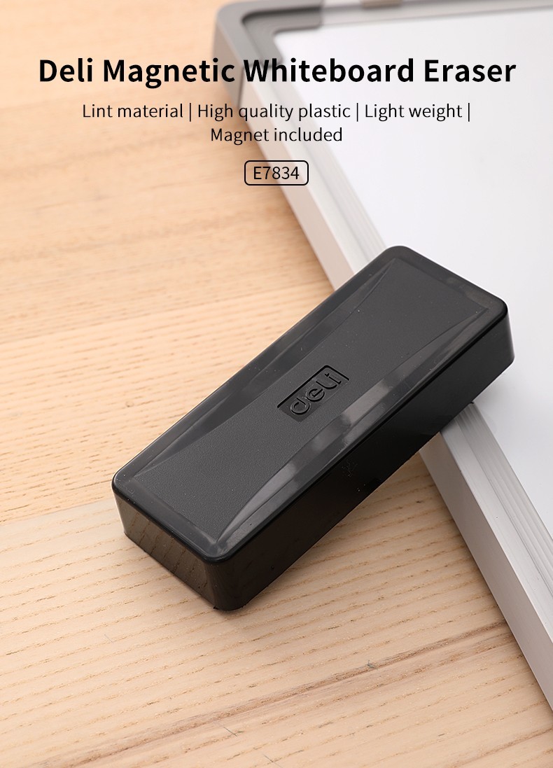 Deli Magnetic Whiteboard Eraser White Board Duster Marker Pen Eraser ...