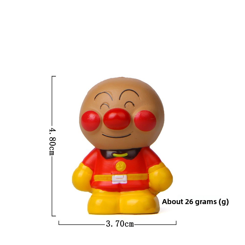 Anpanman Cute Cartoon Standing Posture Waving Mini Model For Event ...