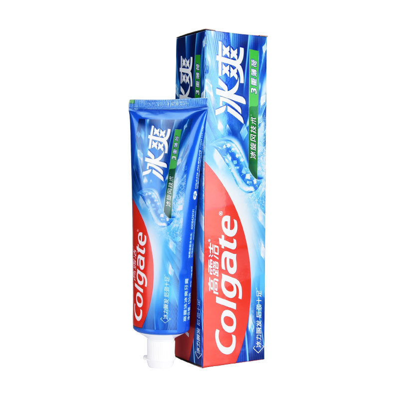 Colgate Toothpaste 120 G. Icy Triple Mint Breath Refreshing Fluoride ...