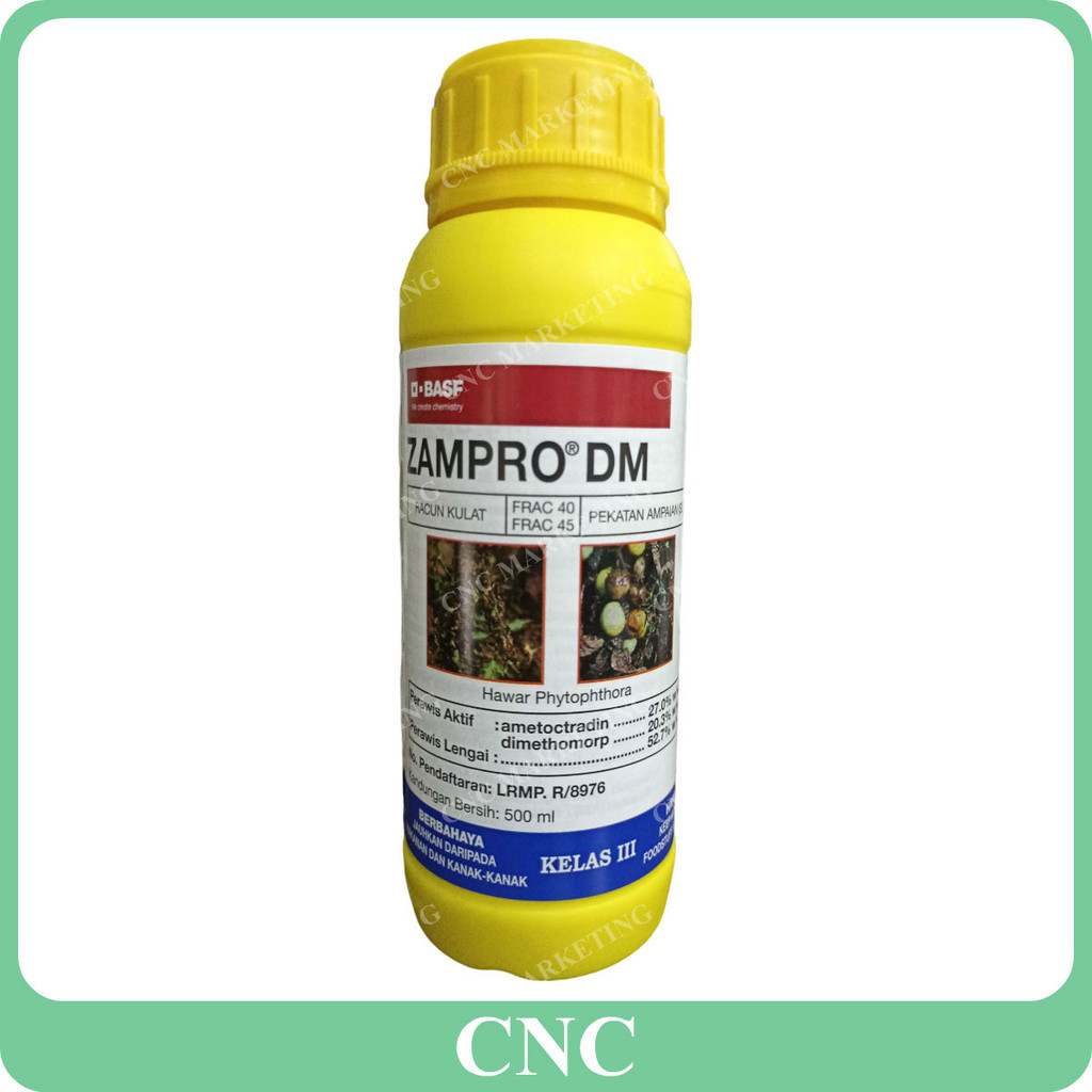 500ML Zampro DM BASF Ametoctradin 27% Dimethomorph 20.3% Durian Timun ...