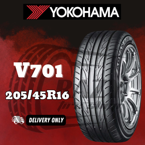 【205/45R16】 YOKOHAMA V701 CAR KERETA TYRE TIRE TAYAR SIZE * 2054516 205 ...