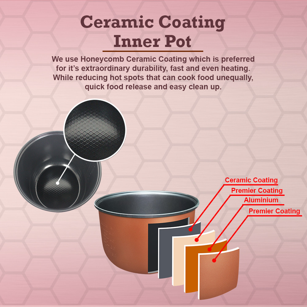 Primada Desugar Smart Rice Cooker PSC50D | Shopee Malaysia